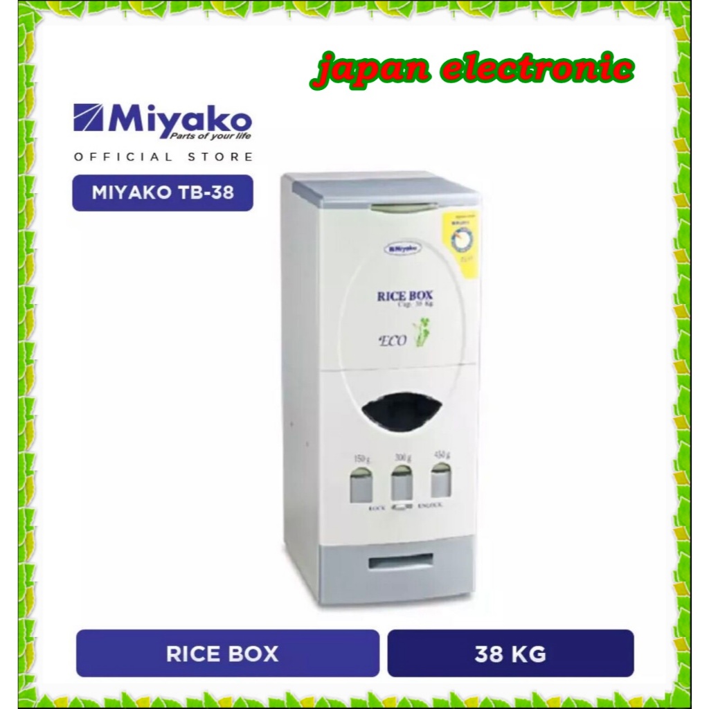 Jual MIYAKO Rice Box Tempat Beras TB 38 TB38 | Shopee Indonesia