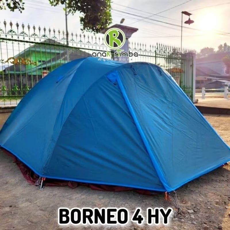 Jual Tenda Camping HY BC 4 - Tenda Borneo 4 / Kapasitas 4-5P | Shopee Indonesia