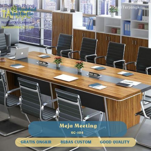 Jual Meeting Table Meja Meeting HPL Kuat dan Kokoh Kualitas Premium ...
