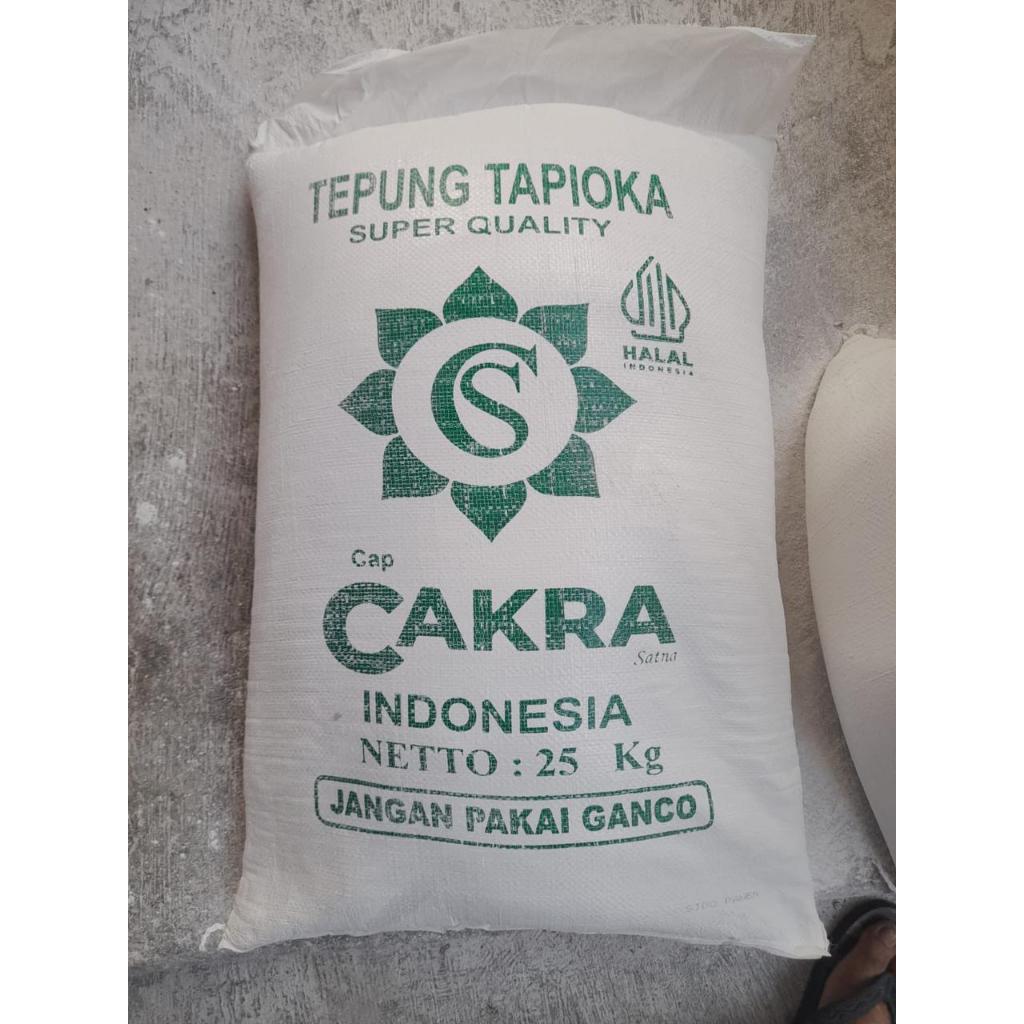 Jual Tepung Tapioka Cakra 25kg /ball | Shopee Indonesia