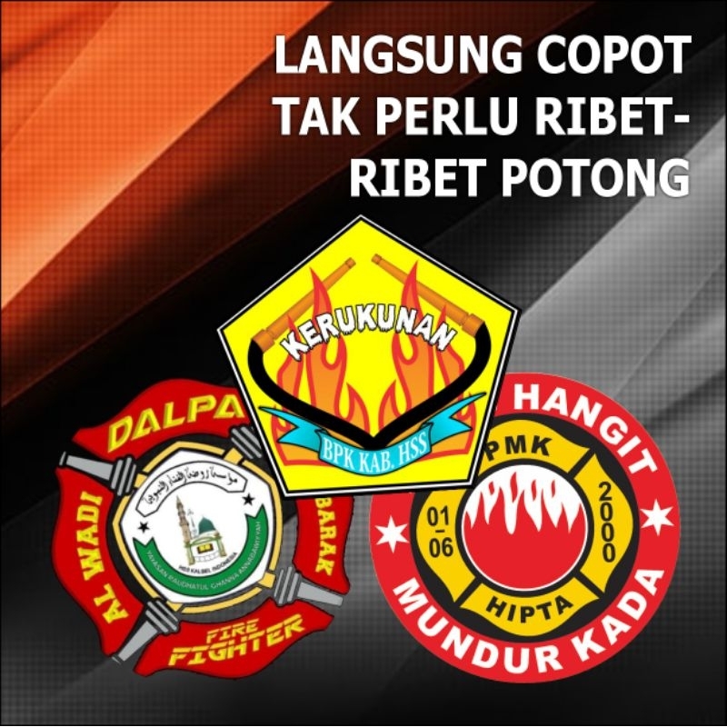 Jual stiker pemadam kebakaran, stiker pmk/bpk | Shopee Indonesia