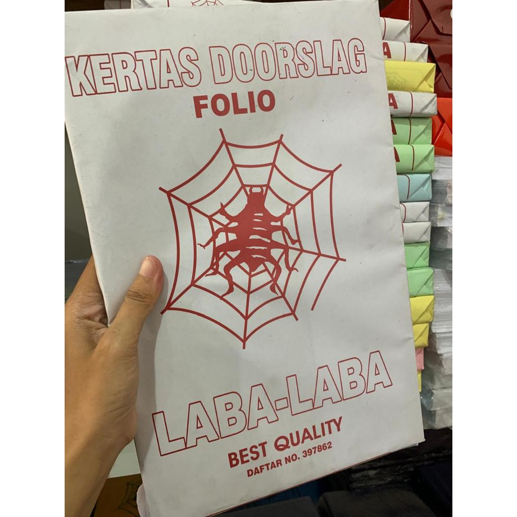 Jual Kertas Doorslag Folio 500 Lembar / Doslag Doslah Duslak Kertas ...
