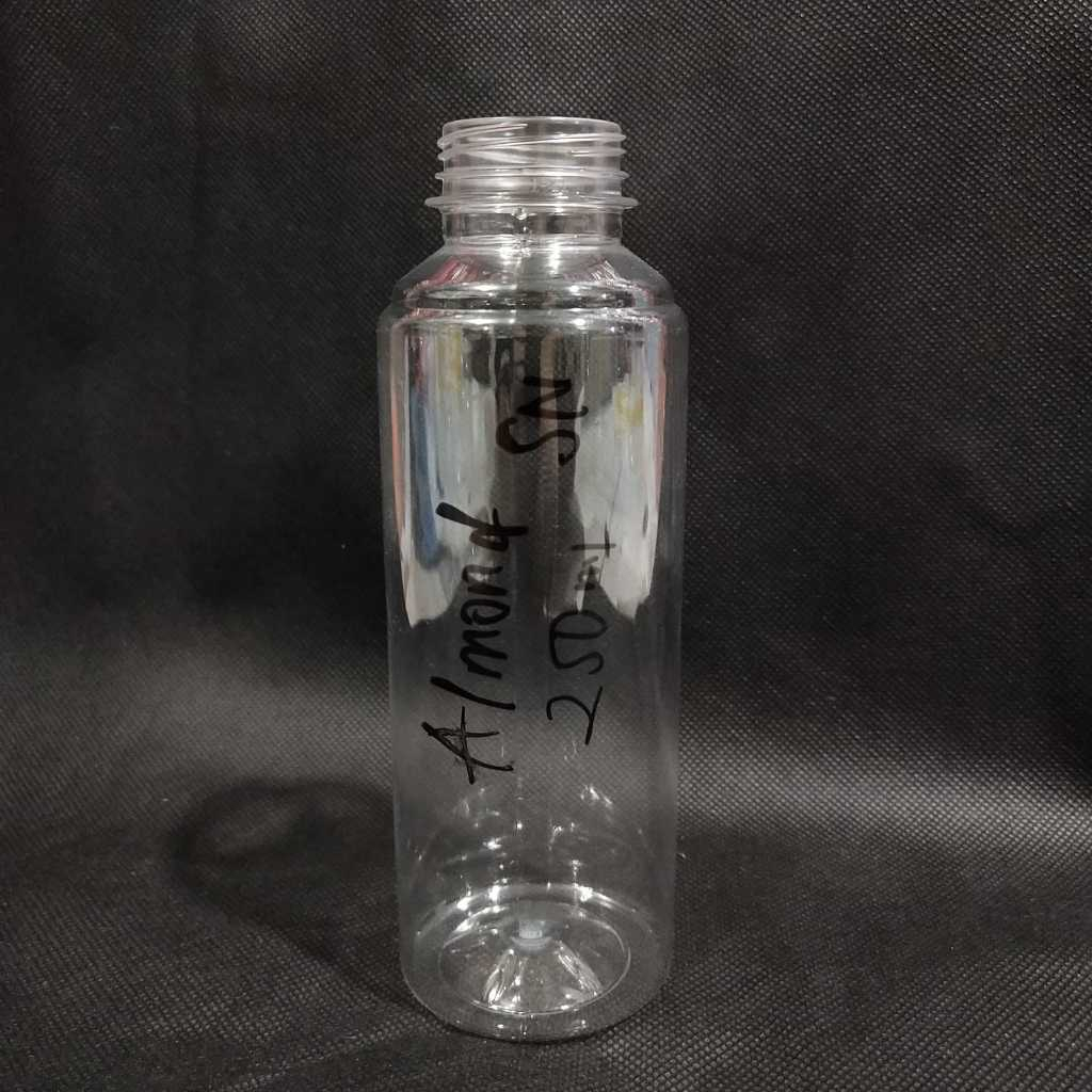 Jual 1 PCS BOTOL + TUTUP - Botol Plastik ALMOND 250ml SN/ Botol Jelly ...