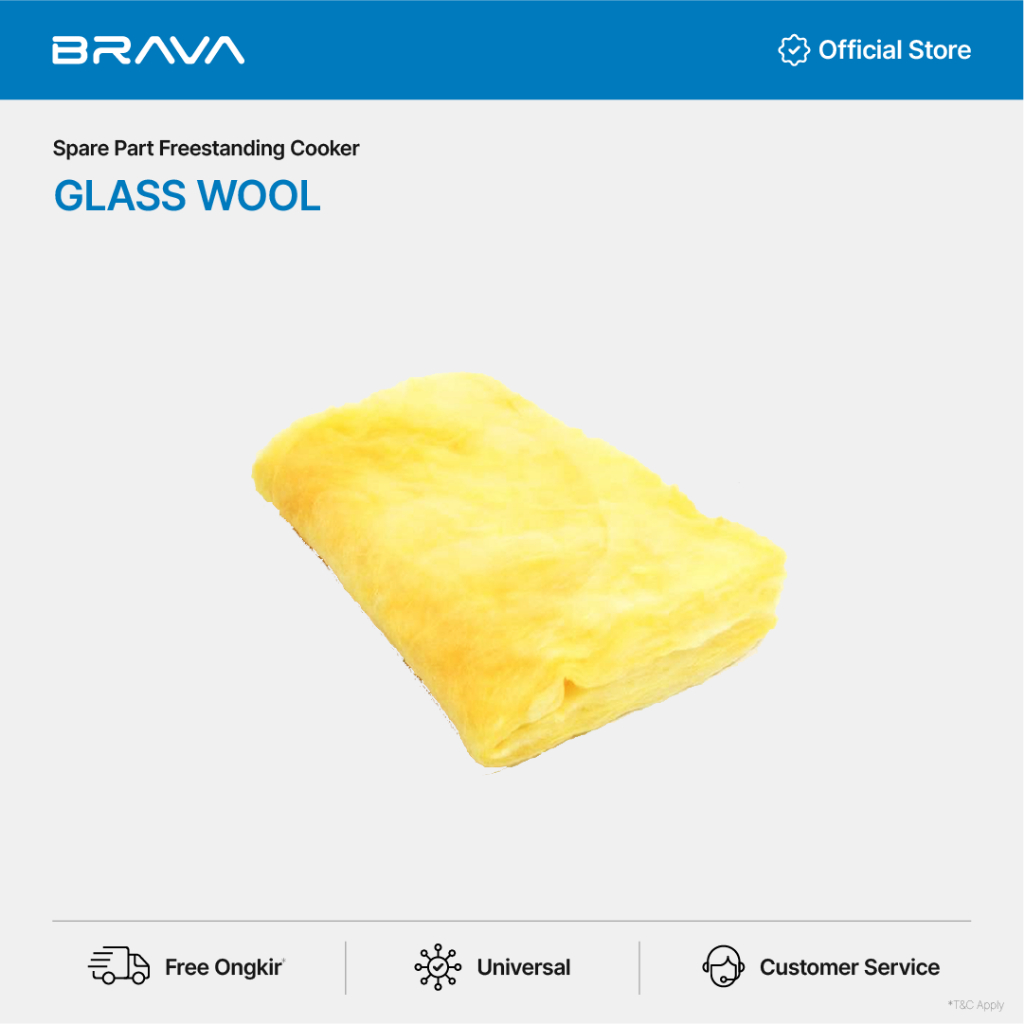 Jual BRAVA Glass Wool Serat Kaca Insulasi Panas | Shopee Indonesia