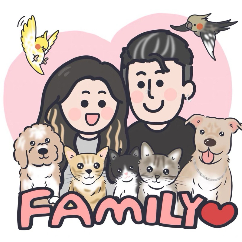 Jual Ilustrasi Sketch Kartun Avatar Lucu --- Cartoon Illustration Cute ...