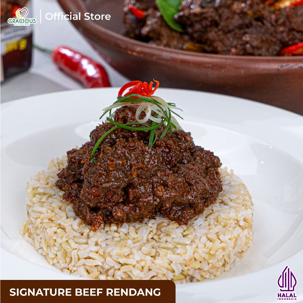 Jual Gracious Signature Beef Rendang - Protein 41gr (Makanan Instant ...