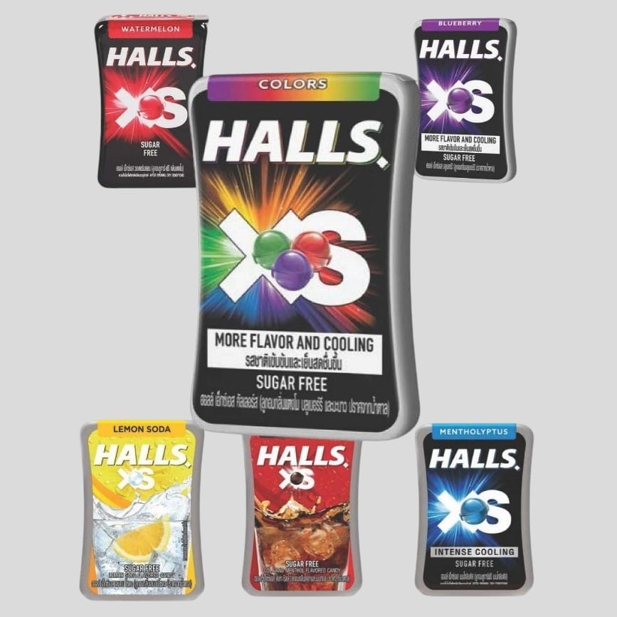 Jual HALLS XS Sugar Free (12.6g) | Shopee Indonesia