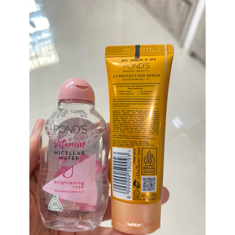 Jual PONDS SUNSCREEN SPF 35 + POND’S MICELLAR 55ML | Shopee Indonesia