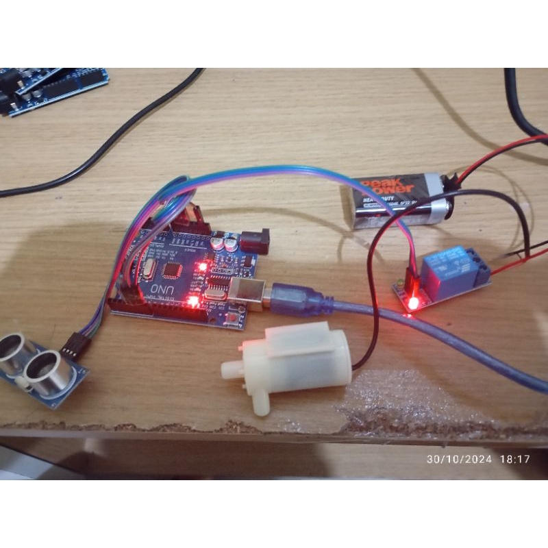 Jual dispenser otomatis menggunakan Arduino uno sensor ultrasonik ... Jual dispenser otomatis menggunakan Arduino uno sensor ultrasonik ...