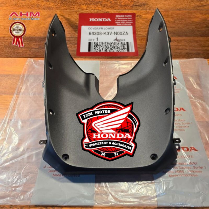 Jual 64308-K3V-N00ZA Cover front lower dek paru lumpur Honda Stylo 160 ...
