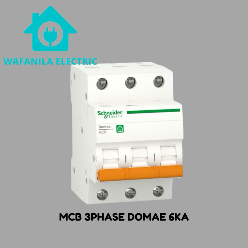 Jual MCB DOMAE SCHNEIDER 3 PHASE 10A 16A 20A 25A 32A 40A 50A 63A | Shopee Indonesia