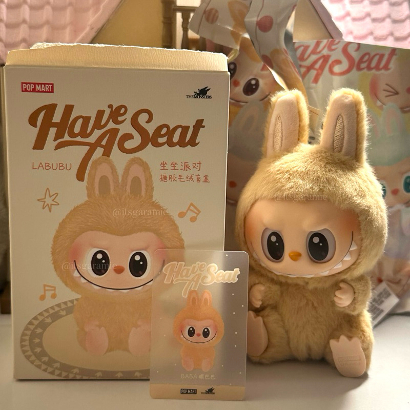 Jual [ READY + BISA INSTANT] Labubu Have A Seat V2 ORIGINAL Sealed foil ...