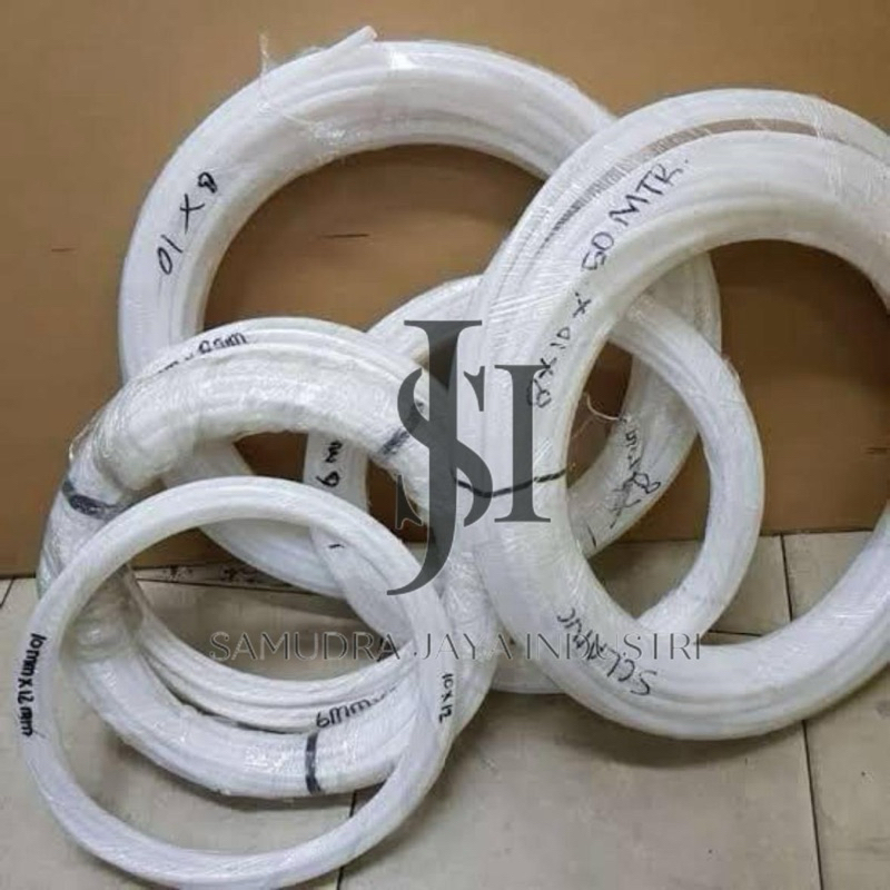 Jual Selang teflon Tubing 12mm x 14mm x 1 meter (Selang Teflon PTFE Tube) | Shopee Indonesia