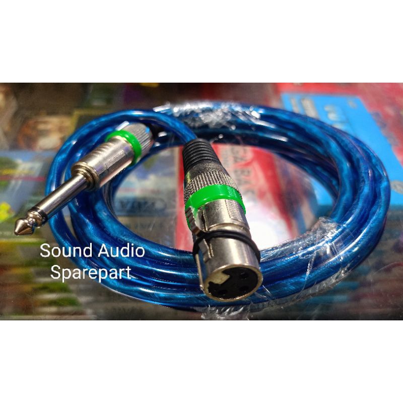 Jual Kabel Mic Microphone 5 Meter merk Makita / Kabel Mic 5 Meter ...