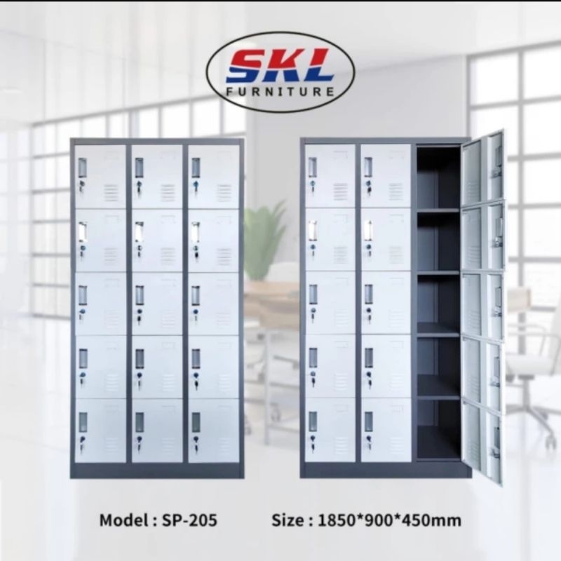 Jual Lemari Arsip / Lemari dokumen kantor sekolah / Lemari Loker Besi ...