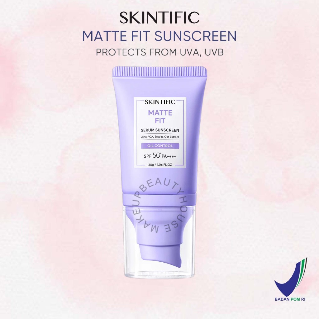 Jual SKINTIFIC - Matte Fit Serum Sunscreen 30g SPF50+ PA++++ | Shopee ...
