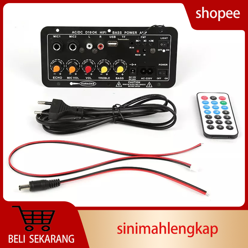 Jual Penguat 4-10 inci speaker papan stereo digital Bluetooth ...