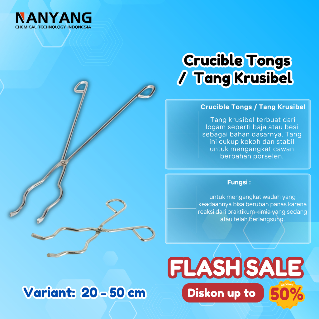 Jual Crucible Tongs / Tang Krusibel 40 cm | Shopee Indonesia