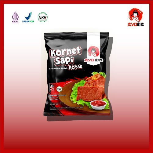 Jual Ayoma Kornet Reguler 450 gr ( isi 40 pcs ) | Shopee Indonesia