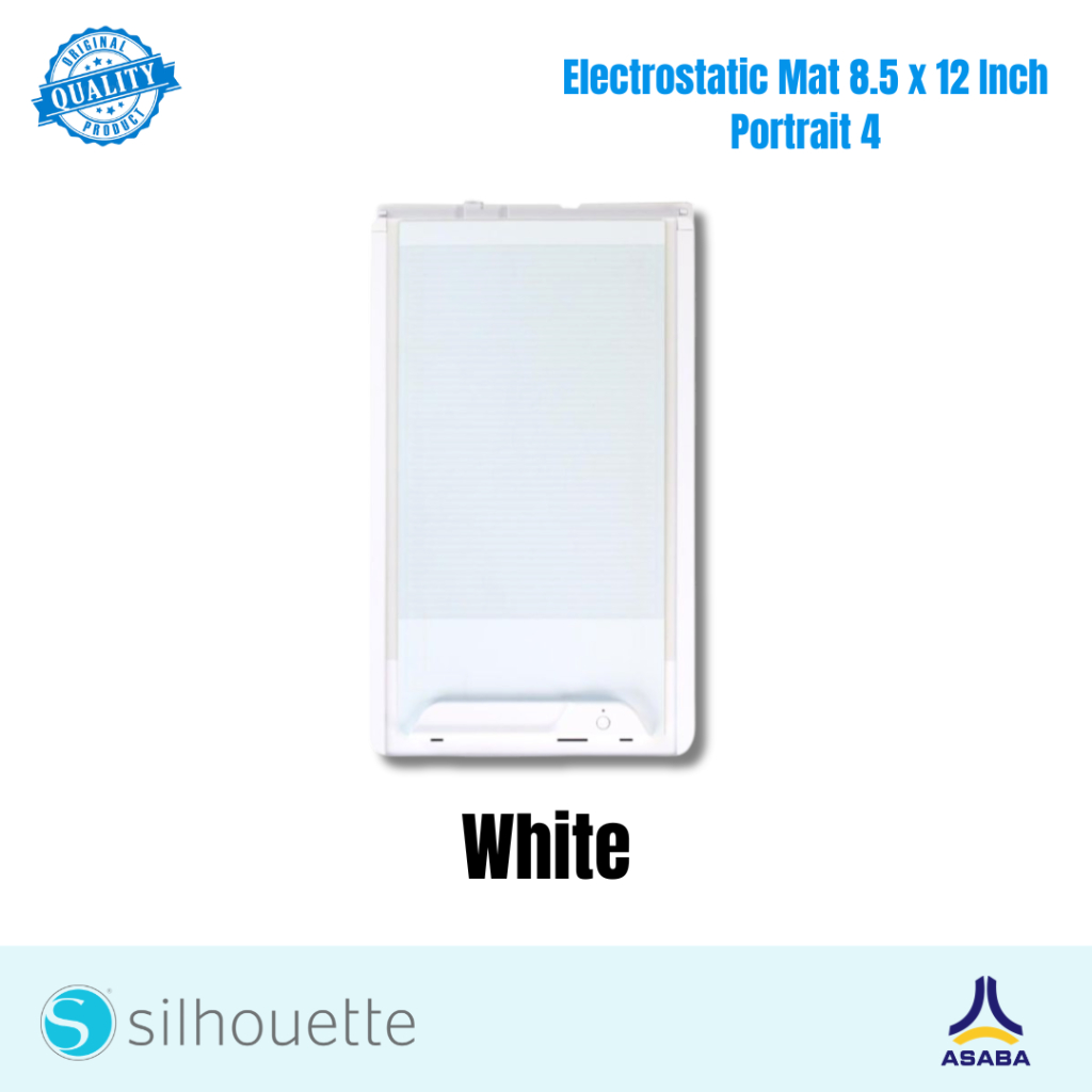 Jual Silhouette Electrostatic Mat White - 8.5 in x 12 in for Portrait 4 | Shopee Indonesia