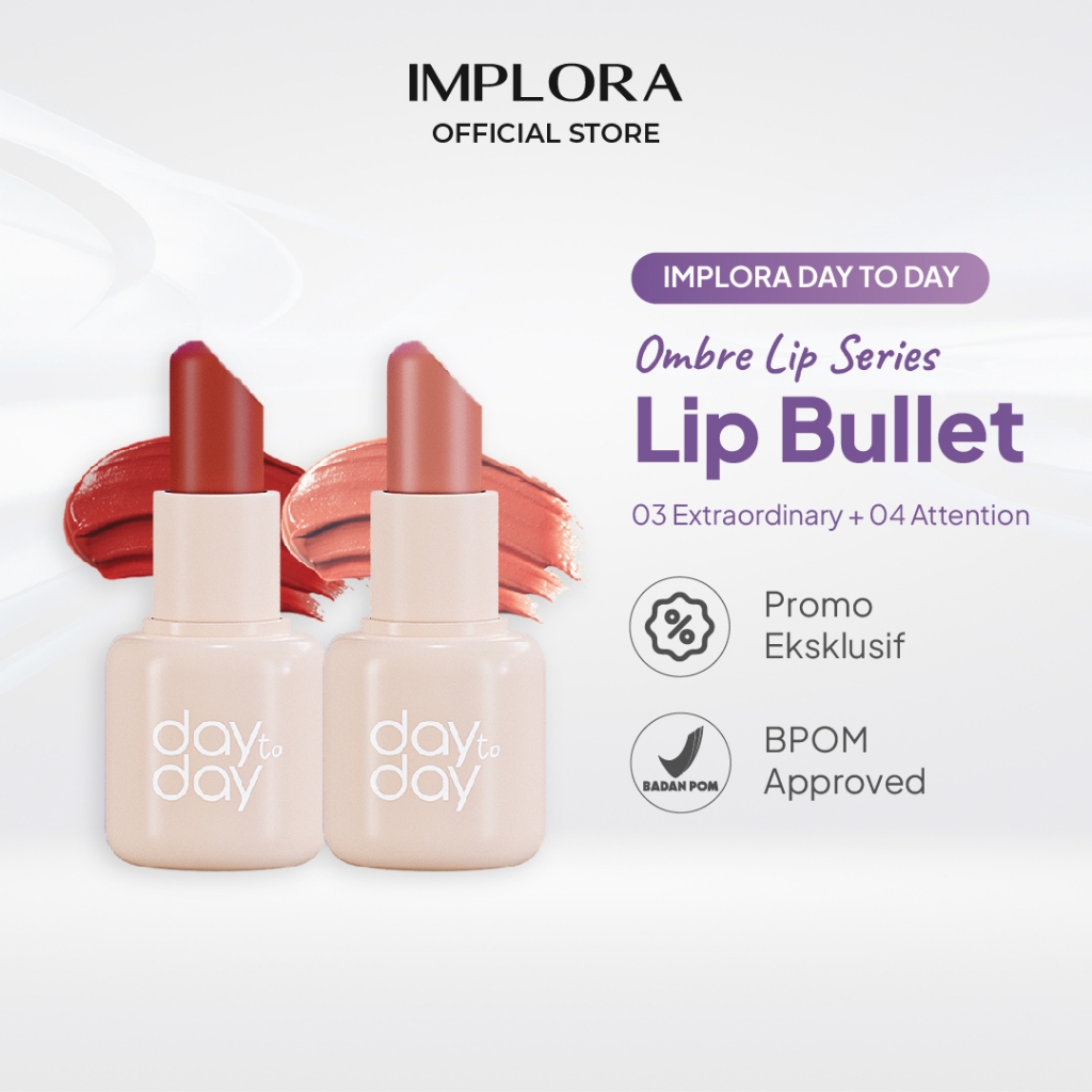 Jual Implora Day to Day Ombre Lip Series | Shopee Indonesia