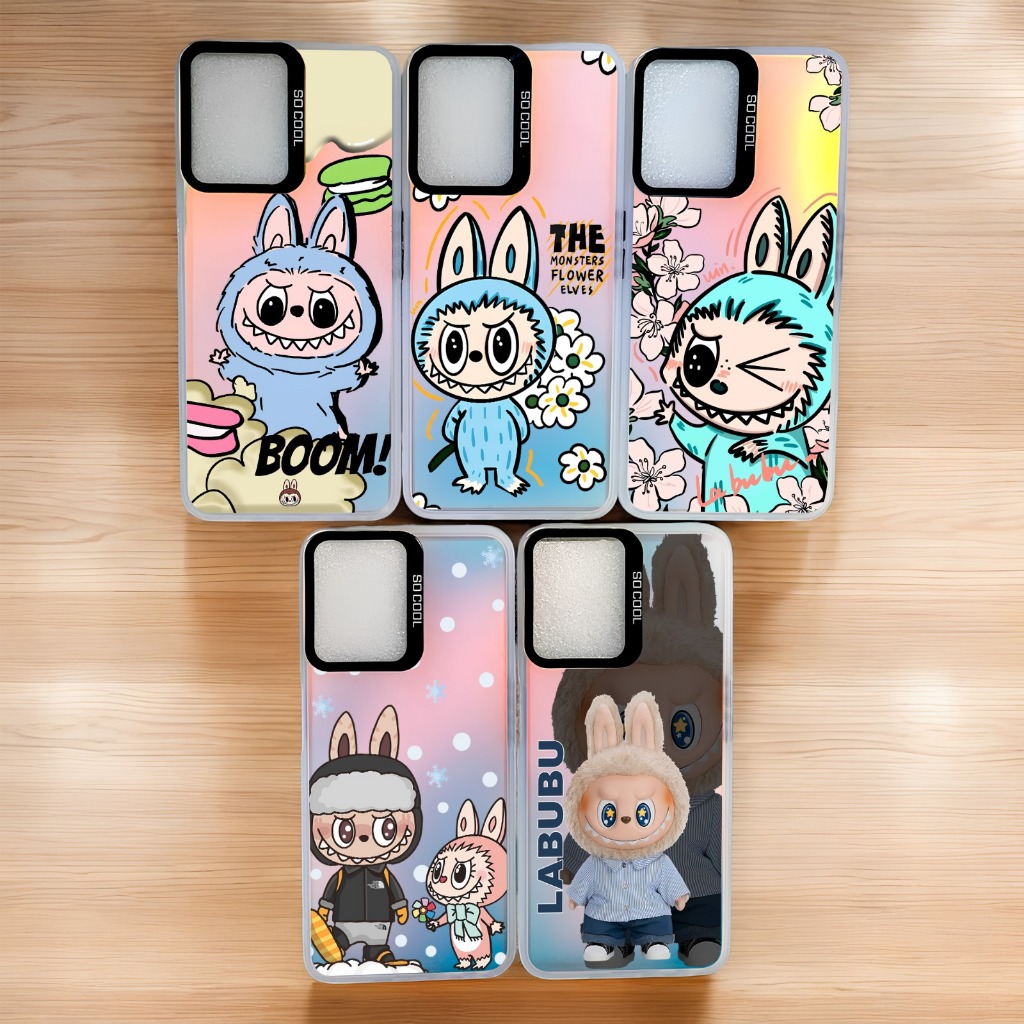 Jual CASE MOTIF LABUBU - IMD HOLOGRAM AURORA XIAOMI REDMI NOTE 12 PRO ...