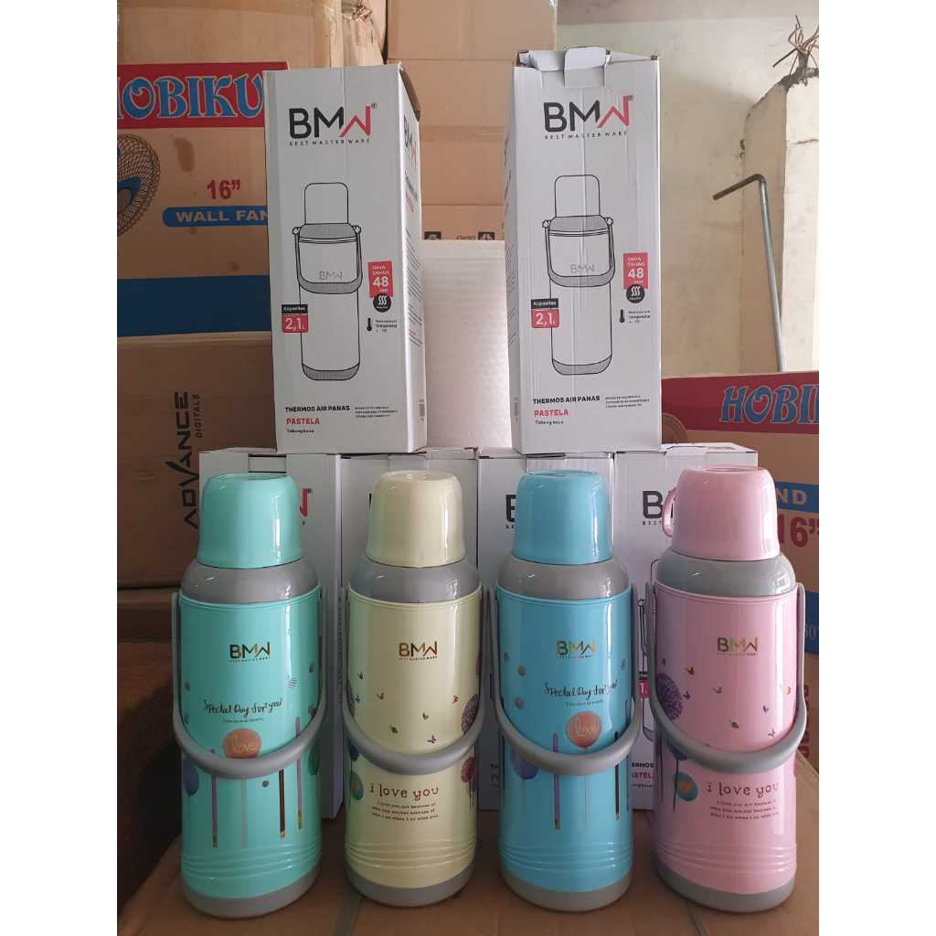 Jual YS Thermos Air Panas Termos 2L Termos Bahan Kaca Premium Tahan ...