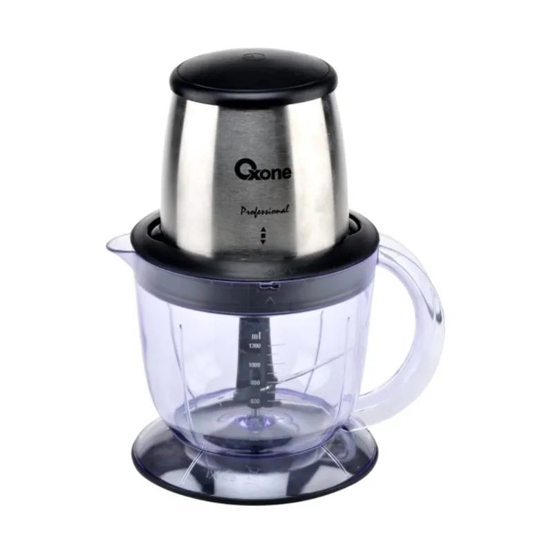 Jual OXONE CHOPPER JUMPO STAINLESS STEEL HEAD 1,2LTR 250W OX-272 | Shopee Indonesia