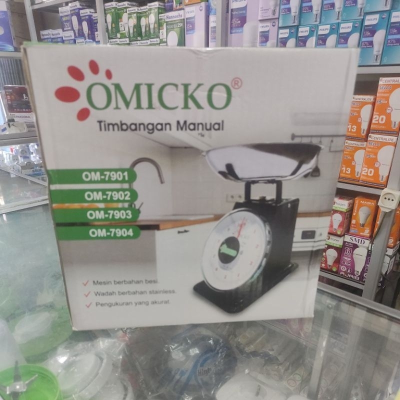 Jual Timbangan Manual Omicko Type -7901-5 Kg | Shopee Indonesia