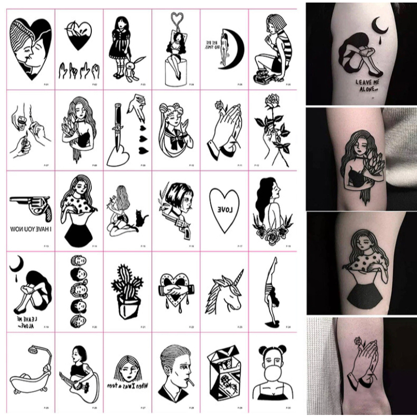 Jual NIERO OTHELLO - Tato Temporer / Tatto Temporer Tahan Lama / Tato ...