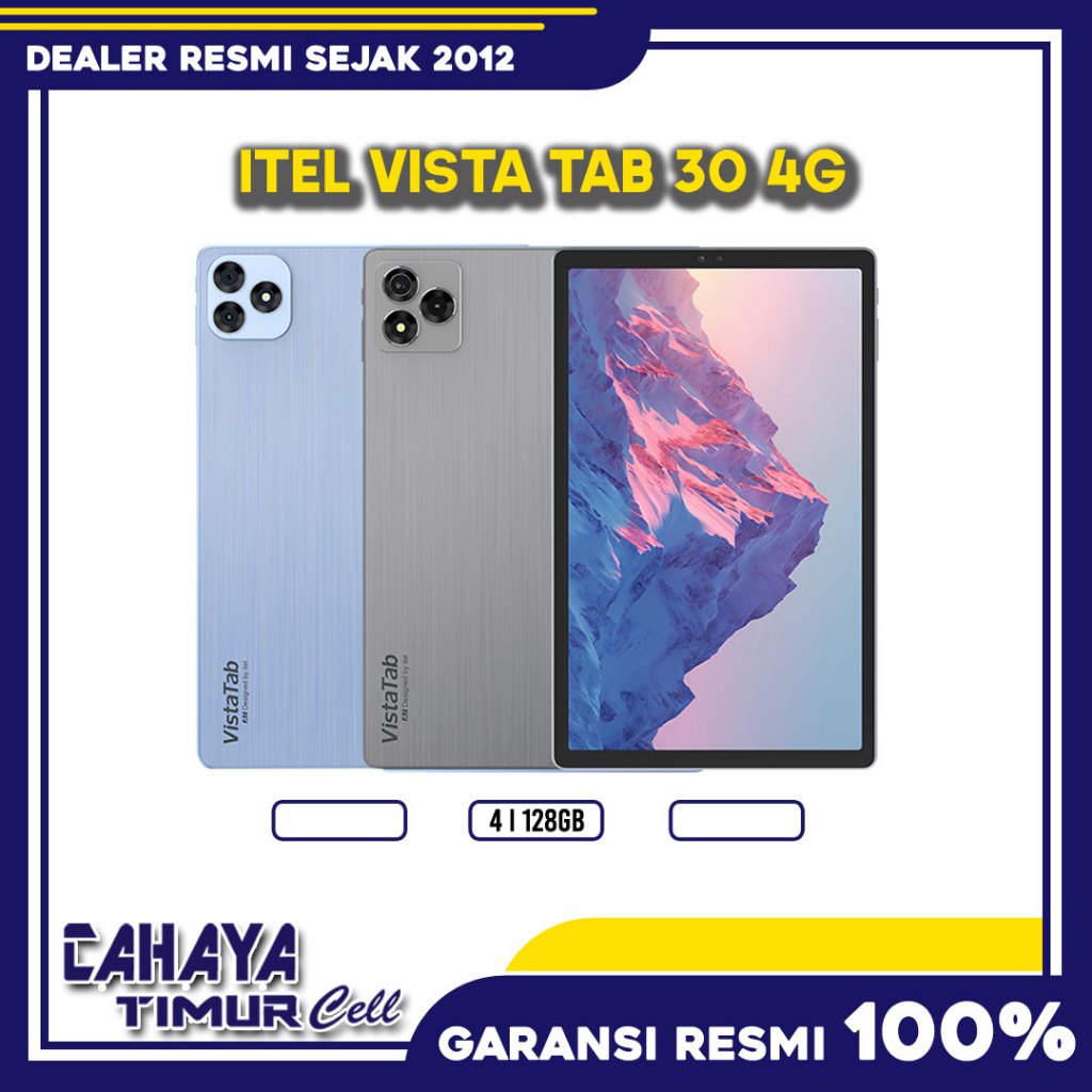 Jual ITEL VISTA TAB 30 11" 4G RAM 4/128GB SMARTPHONE GARANSI RESMI ...