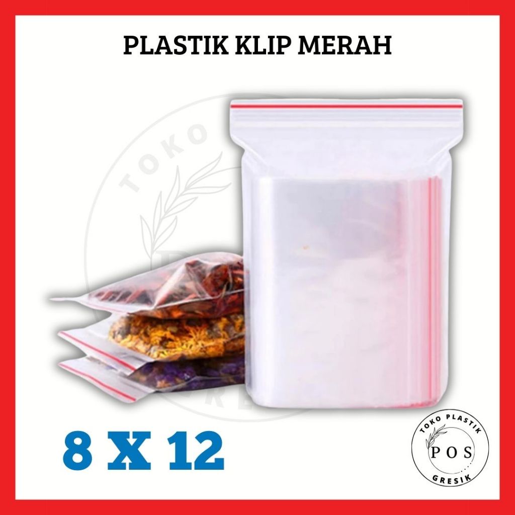 Jual 8 x 12 KLIP ZIP LOCK MEREK Plastik Obat Saos [POS] Emas, Perhiasan ...