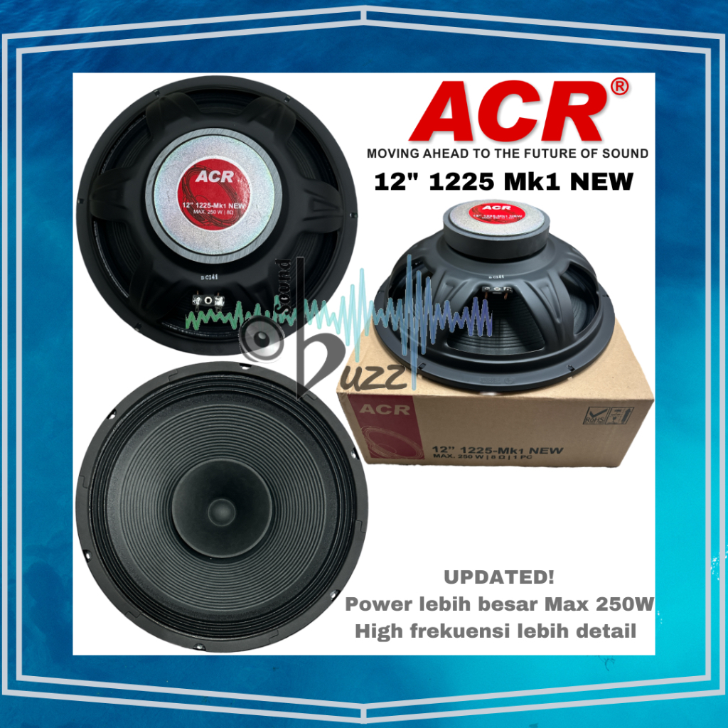 Jual Speaker ACR 12 inch 12" 1225 Mk1 New Speaker ACR 1225 | Shopee Indonesia