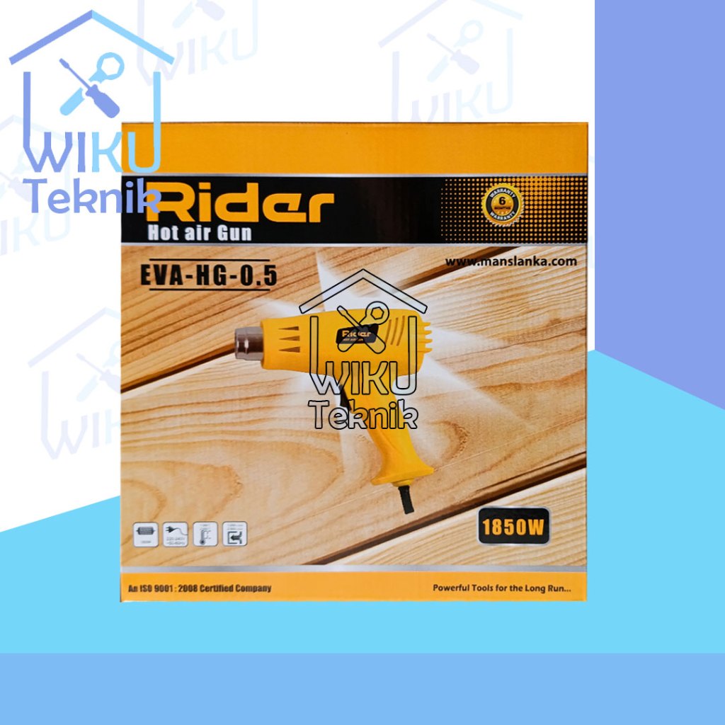 Jual Rider Hot Gun / Heat Gun / Hotgun 1850W untuk Pemanas Akrilik ...