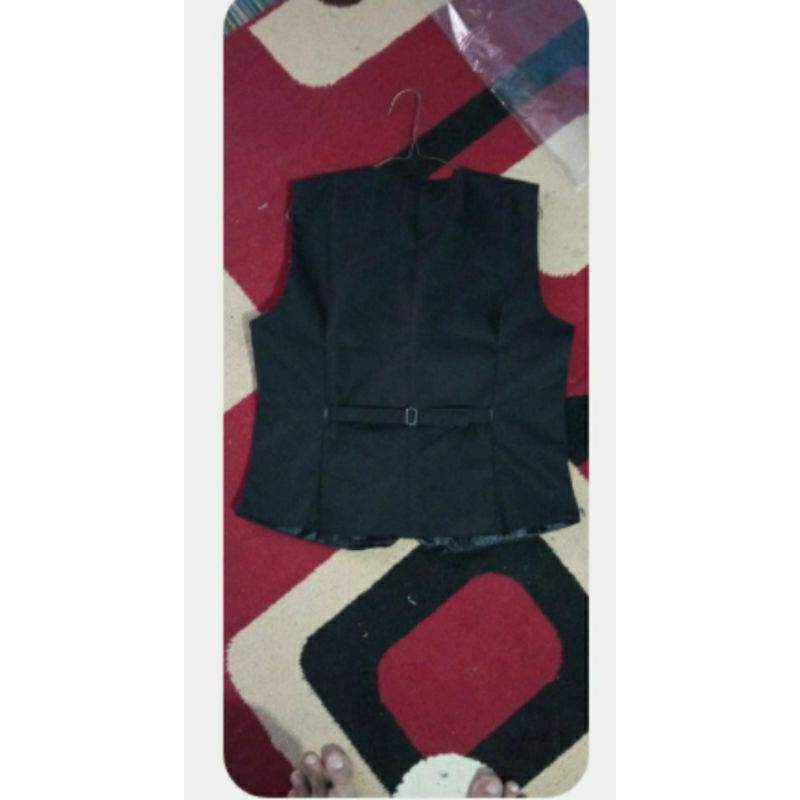 Jual Rompi Casual jas kerja blazer Hitam Formal Wanita / vest kerja ...