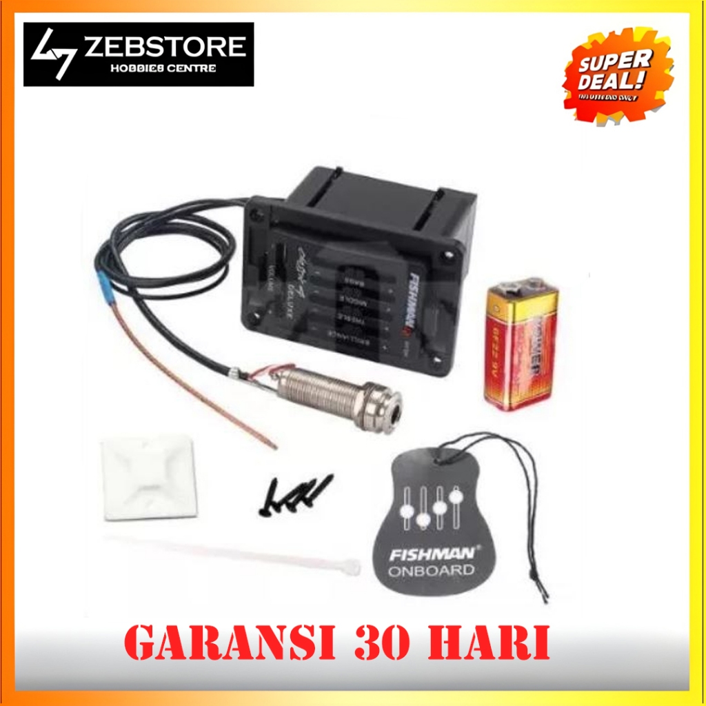 Jual Equalizer Preamp Fishman 4-Band Classic 4 Deluxe | Shopee Indonesia
