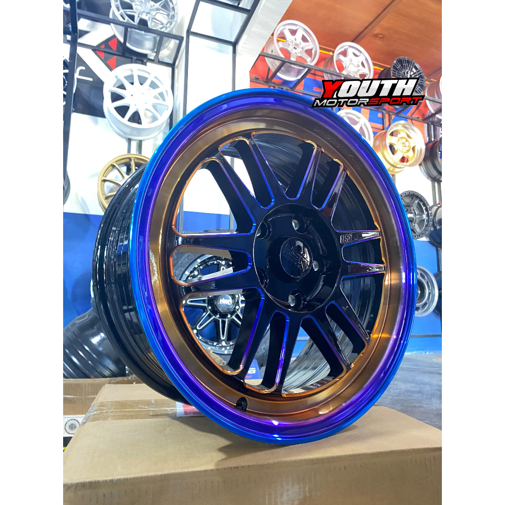 Jual VELG R16 HSR BLY01 RAINBOW COCOK UNTUK INOVA,ERTIGA,XPANDER,RUSH ...