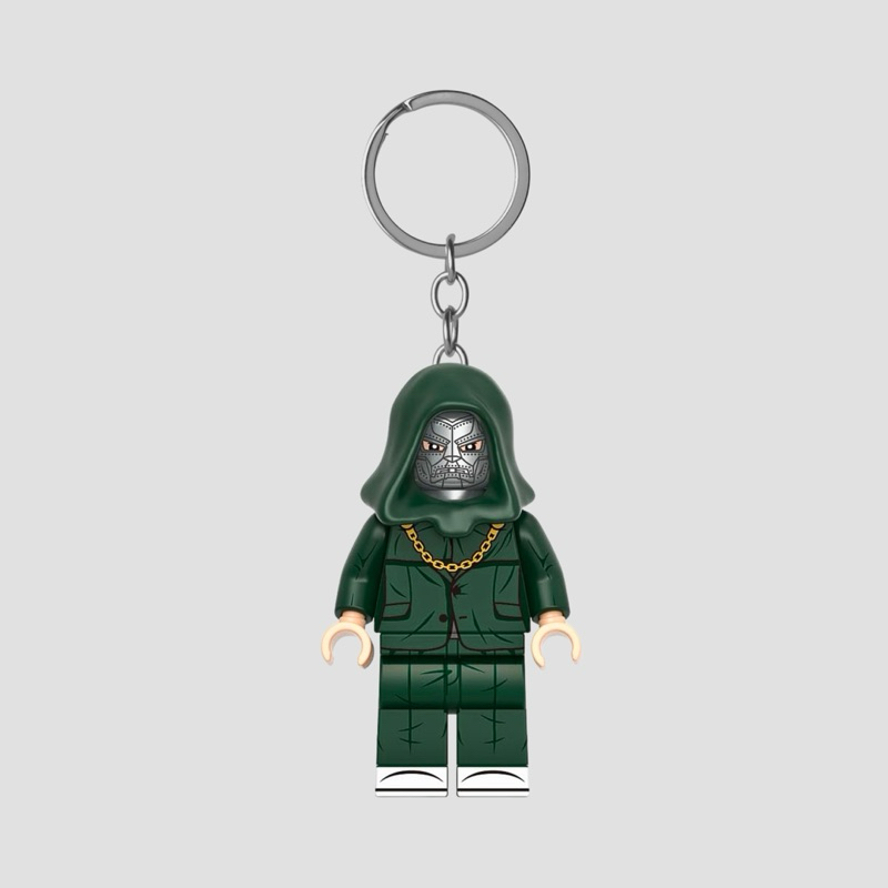 Jual Dhis Project Shiny Keychain LEGO Minifigure Dr Doom Avengers Dooms ...