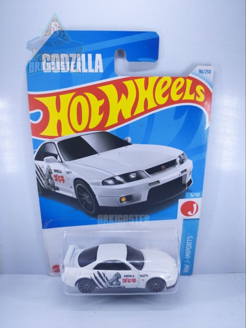 Jual Hot Wheels Nissan Skyline R33 Godzilla Putih | Shopee Indonesia
