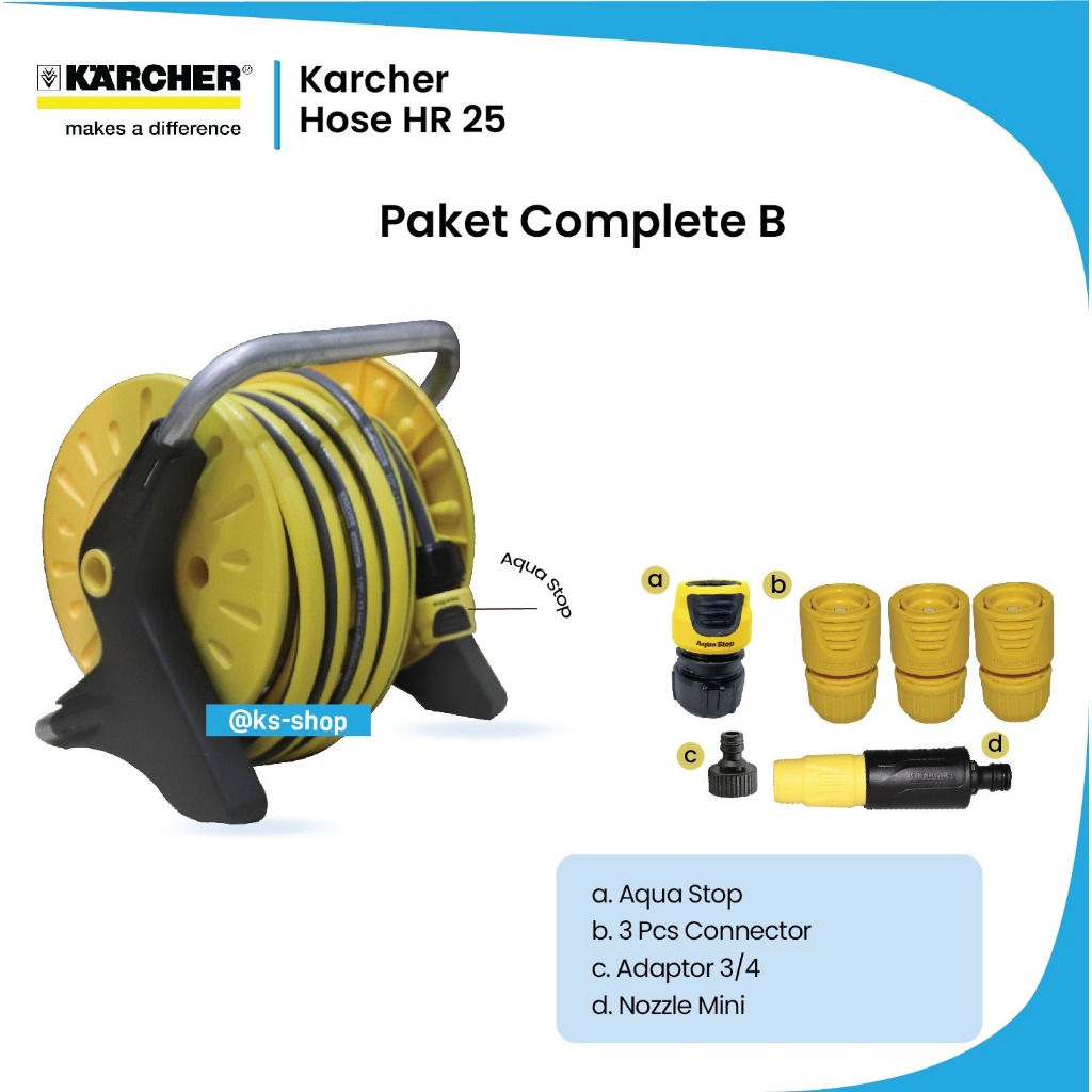 Jual Karcher Selang Air HR 25 | Karcher | Selang Air Karcher HR 25 ...