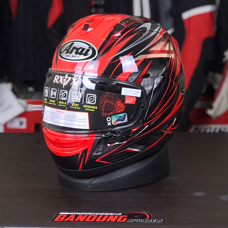 Jual Arai RX7X Radical Red RX-7X Arai original Japan SNI | Shopee Indonesia