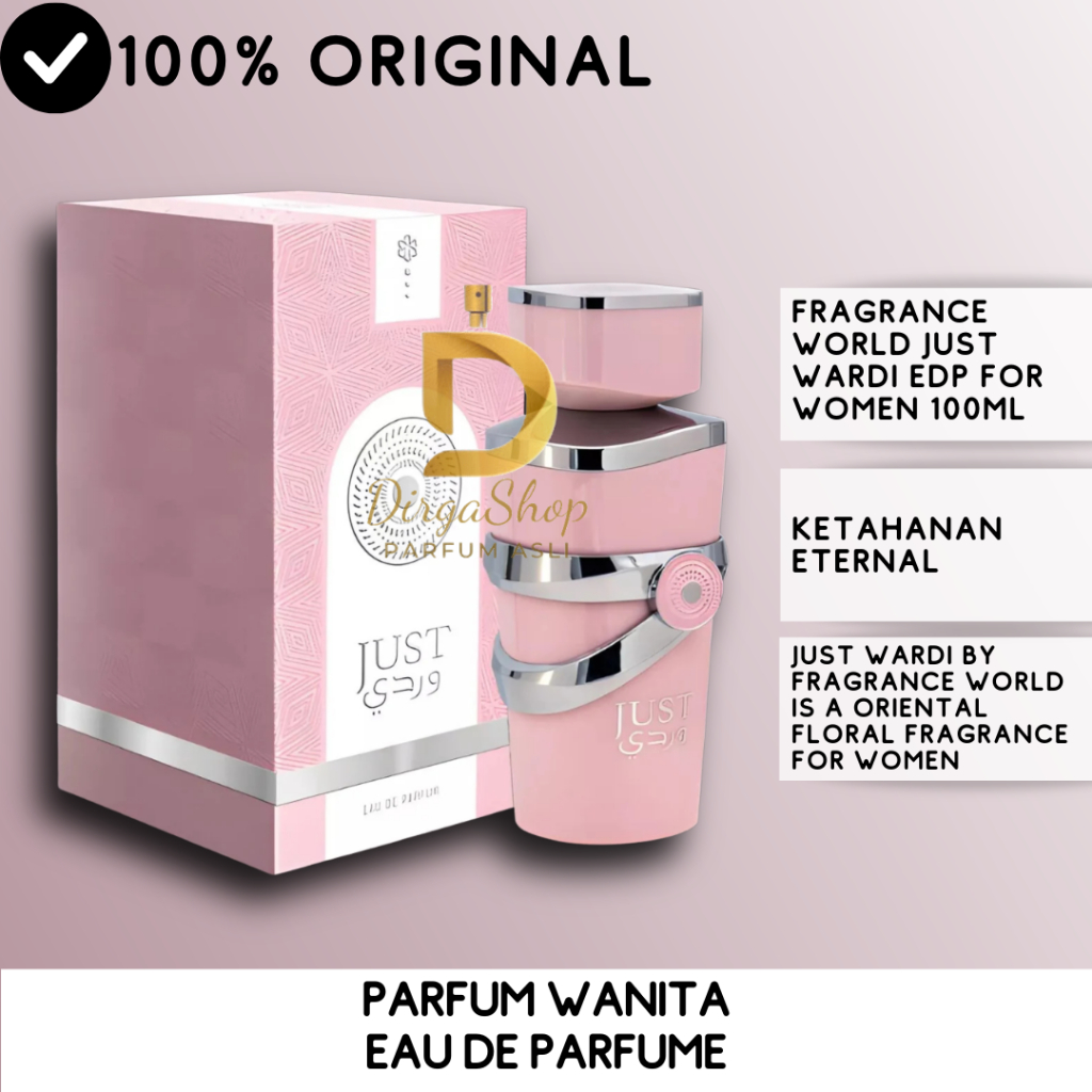 Jual Fragrance World Just Wardi EDP For Women 100ML | Shopee Indonesia