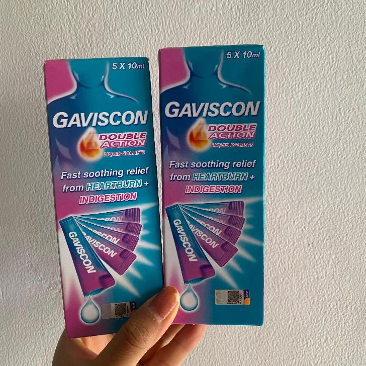 Jual Gaviscon Double Action Liquid Sachet | Shopee Indonesia