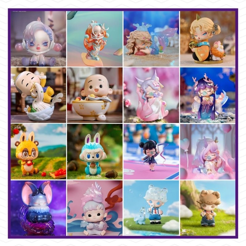 Jual (Part 1) SELECTED - blind box ORI pop mart, dodo sugar, rolife ...
