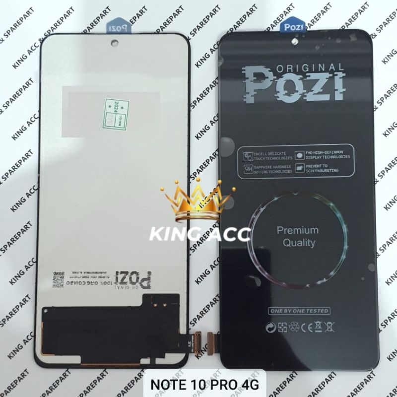 Jual ORIGINAL POZI LCD TOUCHSCREEN XIAOMI REDMI NOTE 10 PRO 4G / NOTE ...