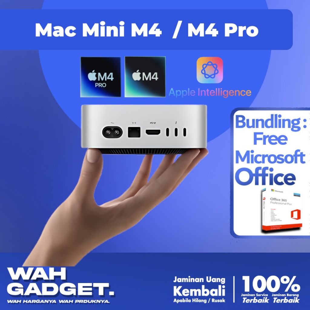 Jual Mac Mini M4 Pro 2024 New Garansi 1 Tahun | Shopee Indonesia