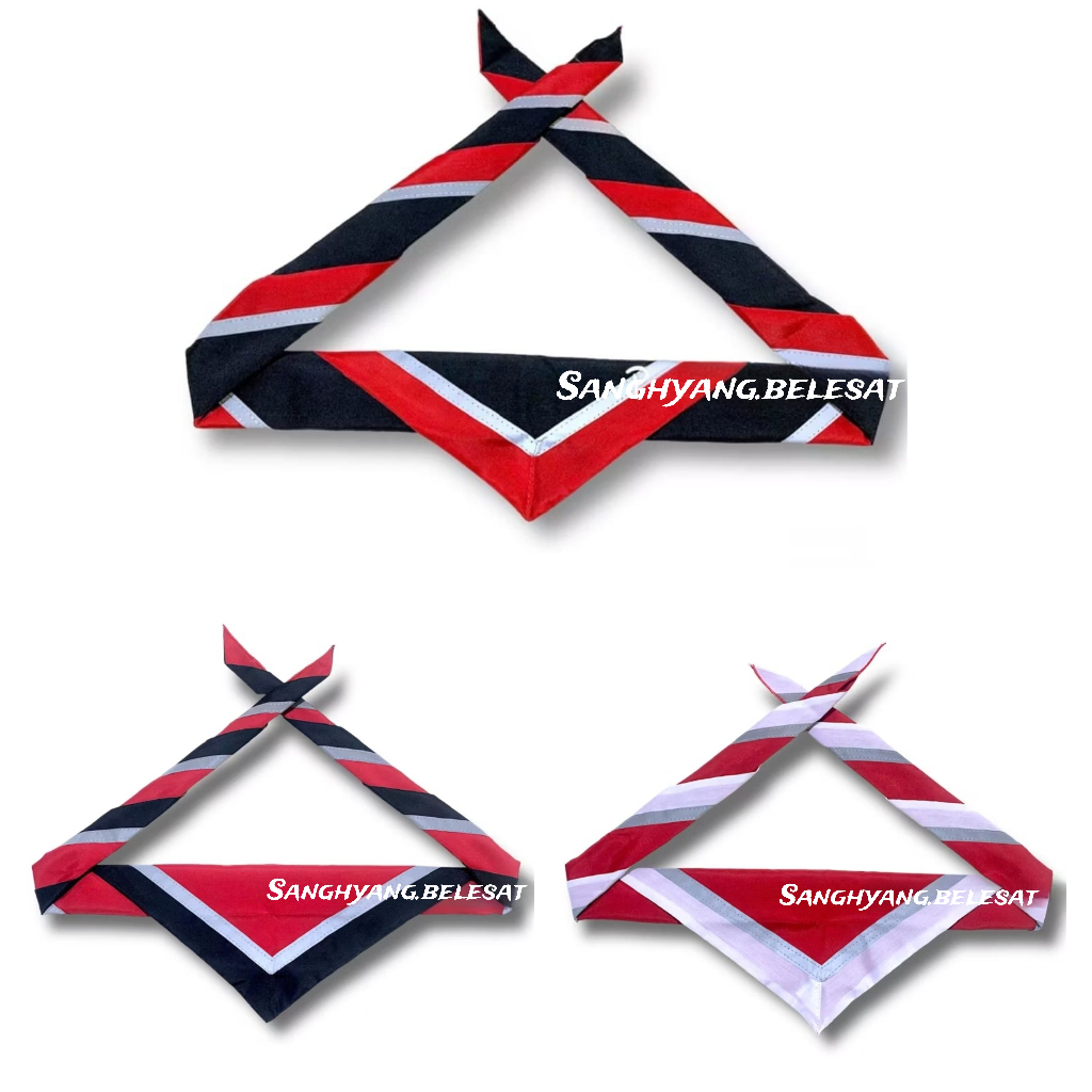 Jual Scraf Pramuka jumping Lis menyala varian merah | Shopee Indonesia