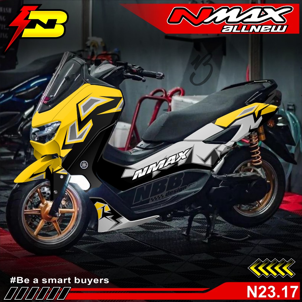 Jual (COD) Decal Sticker Yamaha Nmax New 2020 2021 2022 2023 Full Body ...