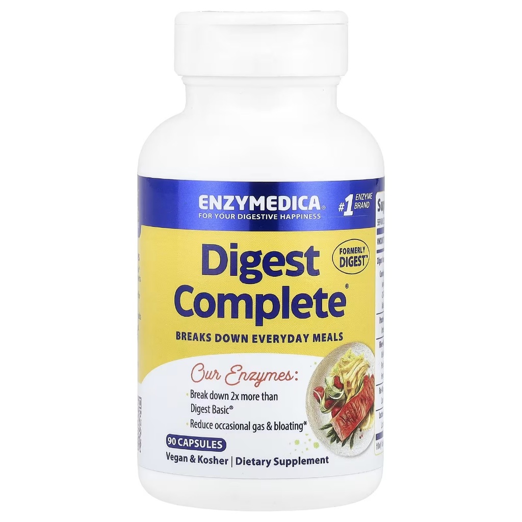 Jual Enzymedica, Digest, Complete Enzyme Formula, 90 Capsules | Shopee ...