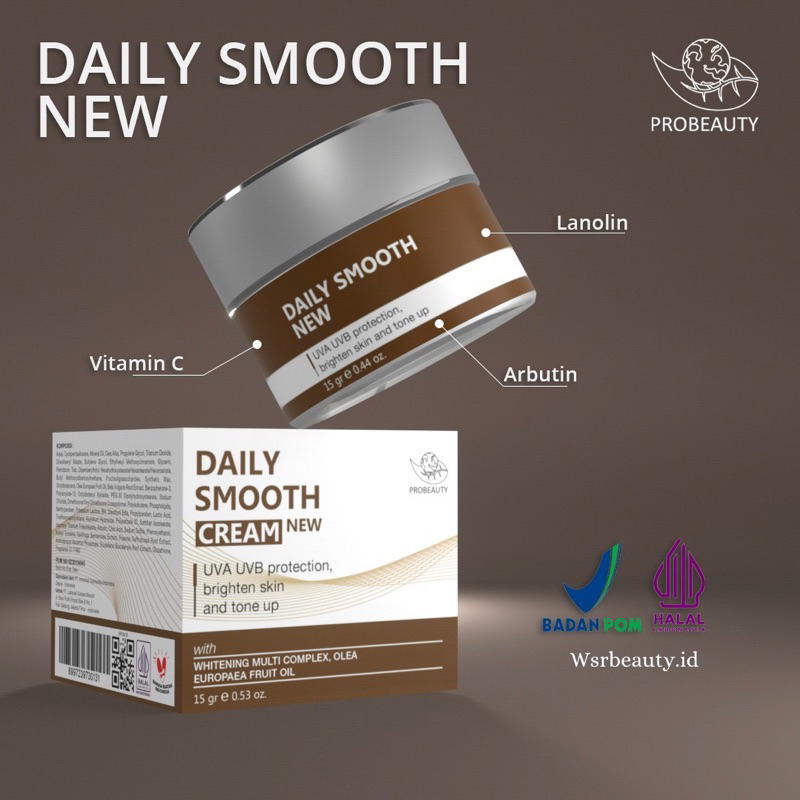 Jual Probeauty Daily smooth cream / krim siang dengan foundation ...